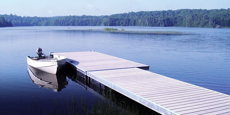 DockinaBox® - The best aluminum frame pipe docks & floating dock ...