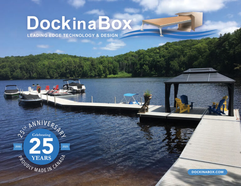 DockinaBox® - The best aluminum frame pipe docks & floating dock ...