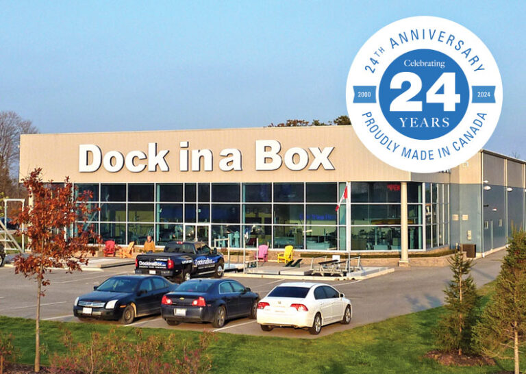 DockinaBox® – The best aluminum frame pipe docks & floating dock ...