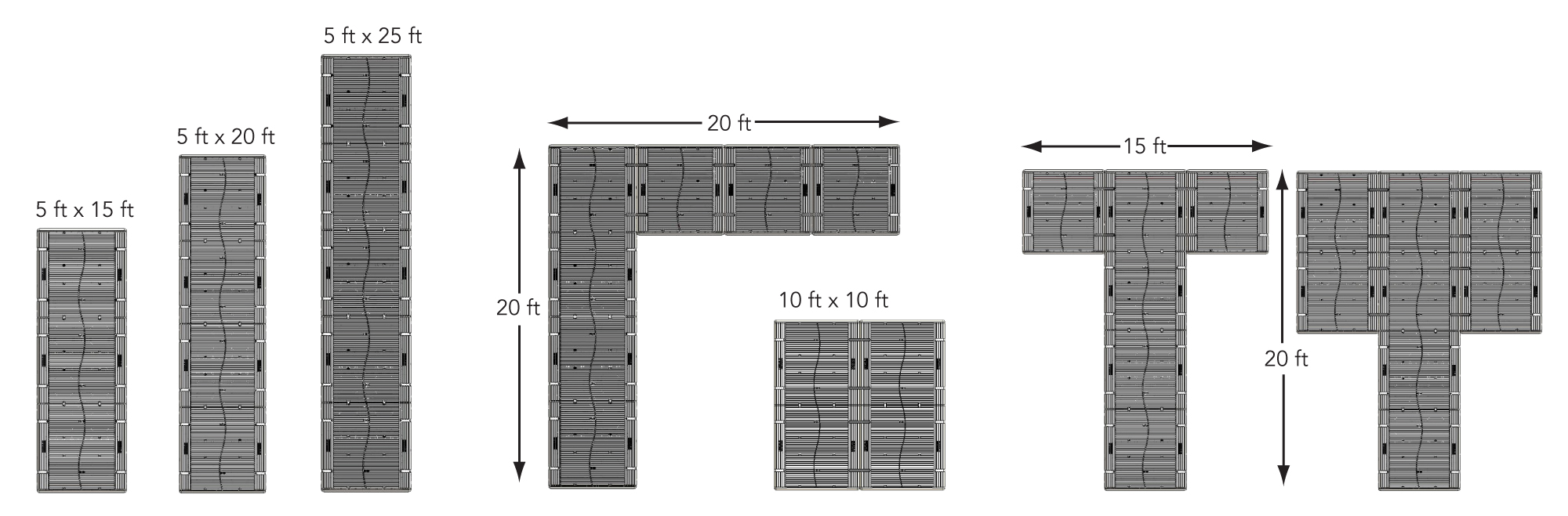 Modular Floating Dock System by Modulo - DockinaBox®